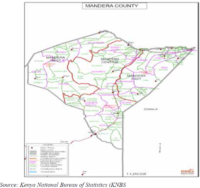 sub counties – County Government of Mandera