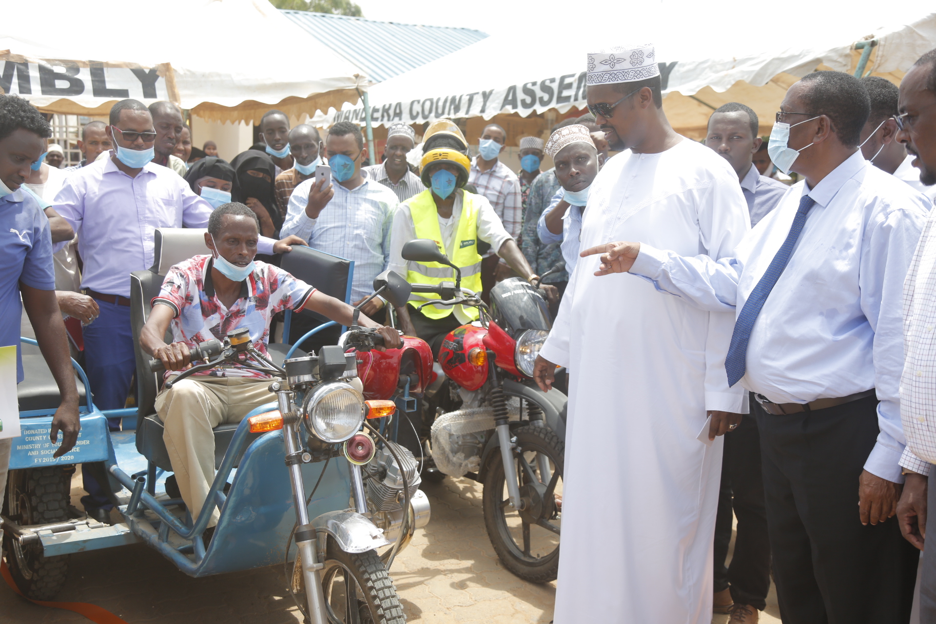 Governor Ali Roba’s speech during the launch of support for vulnerable ...