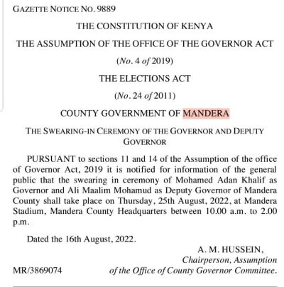 County Government of Mandera